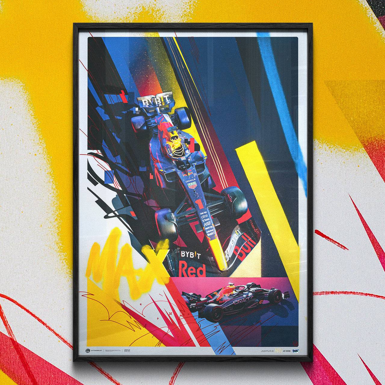 Oracle Red Bull Racing - Max Verstappen - Art to the Max - 2022 | Art ...