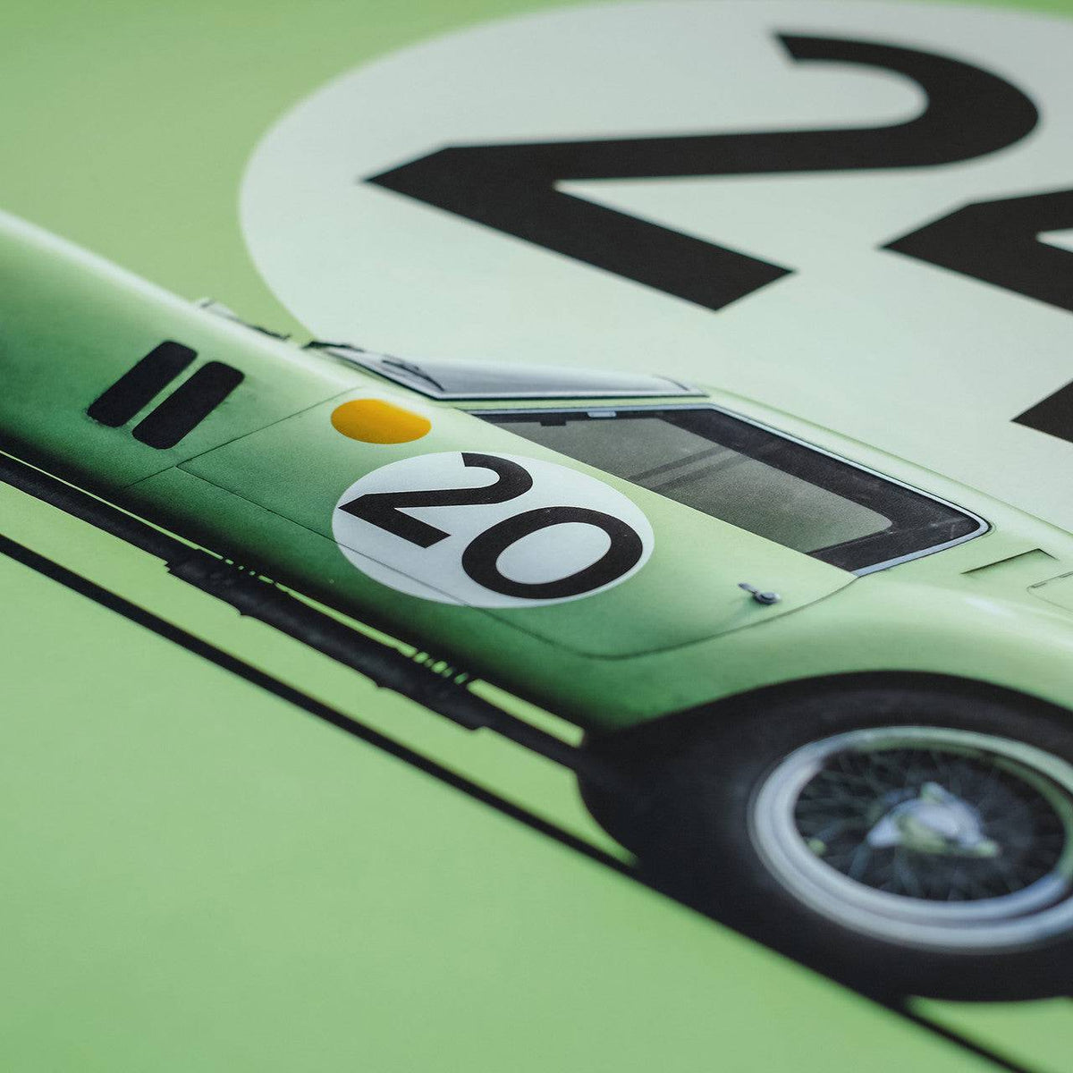Ferrari 250 GTO | 1962 Green | Collector's Edition 24h Le Mans Poster ...