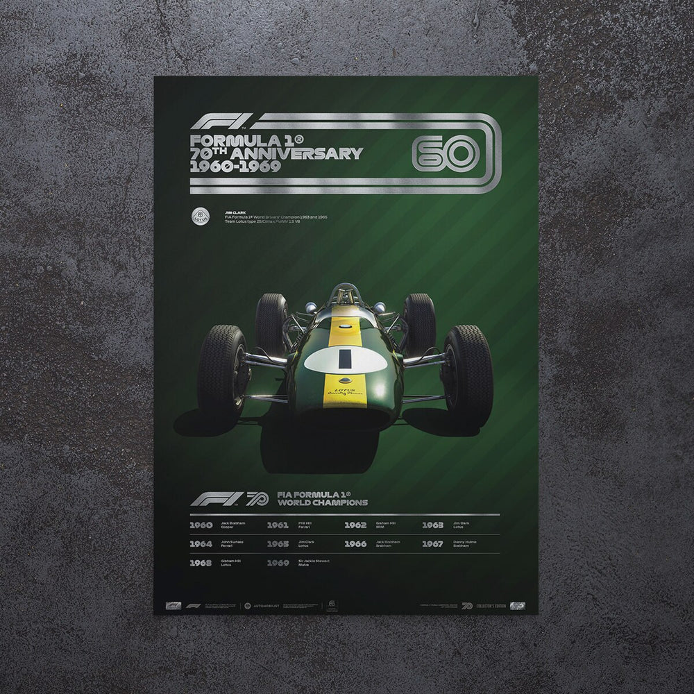 Formula 1® Decades | Team Lotus 1960s | Collector's Edition | Unique ...