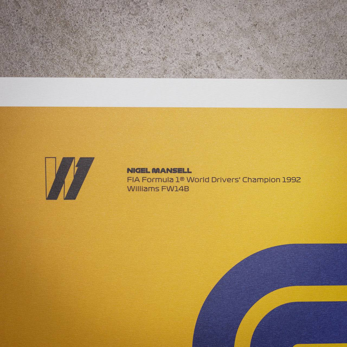 Formula 1® Decades | Williams 1990s | Formula 1 Poster | Automobilist