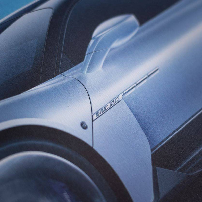 Maserati MC20 Side | 2020 | Collector's Edition Maserati Poster ...
