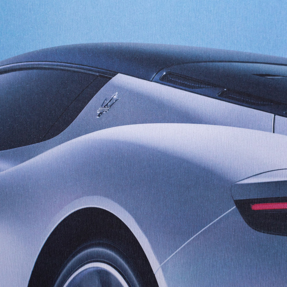 Maserati MC20 Rear | 2020 | Collector's Edition Maserati Poster ...