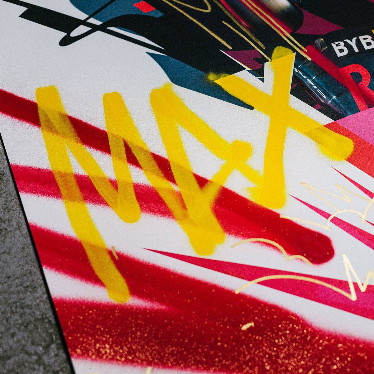 Max Verstappen | 2022 Art to the Max | Art Edition #08/25 Oracle Red ...