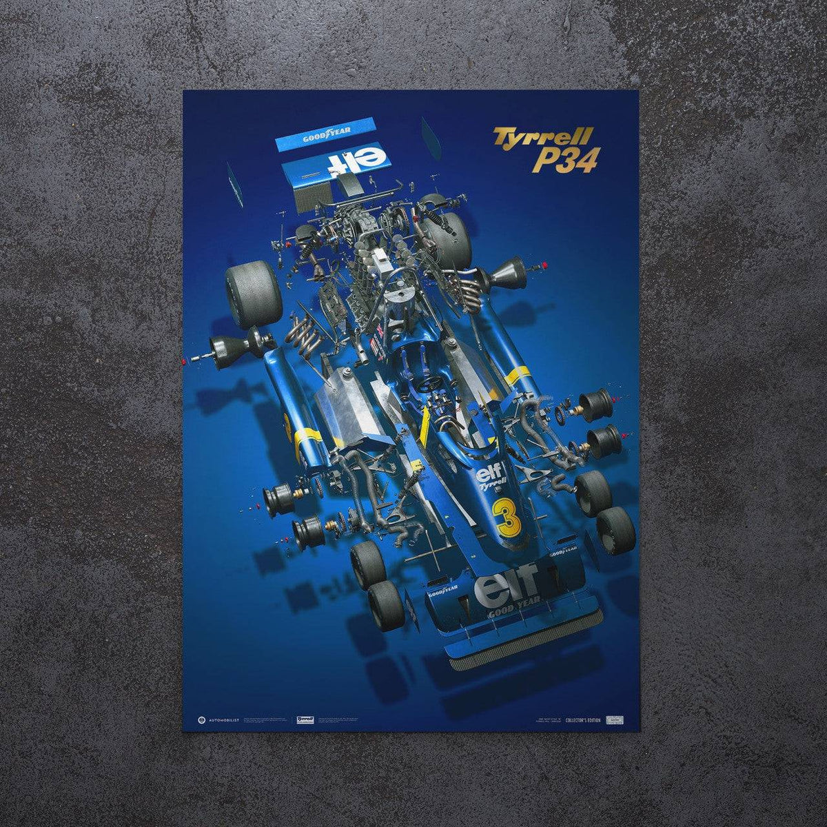 Tyrrell P34 | The Joy of Six Wheels | Collector's Edition Unique ...