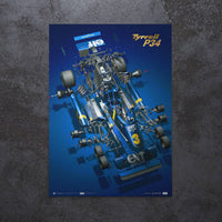 Tyrrell P34 | The Joy of Six Wheels | Collector's Edition Poster ...