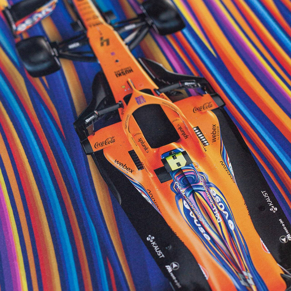 Signed by Rabab Tantawy | 2021 McLaren x Vuse Lando Norris Driven by ...