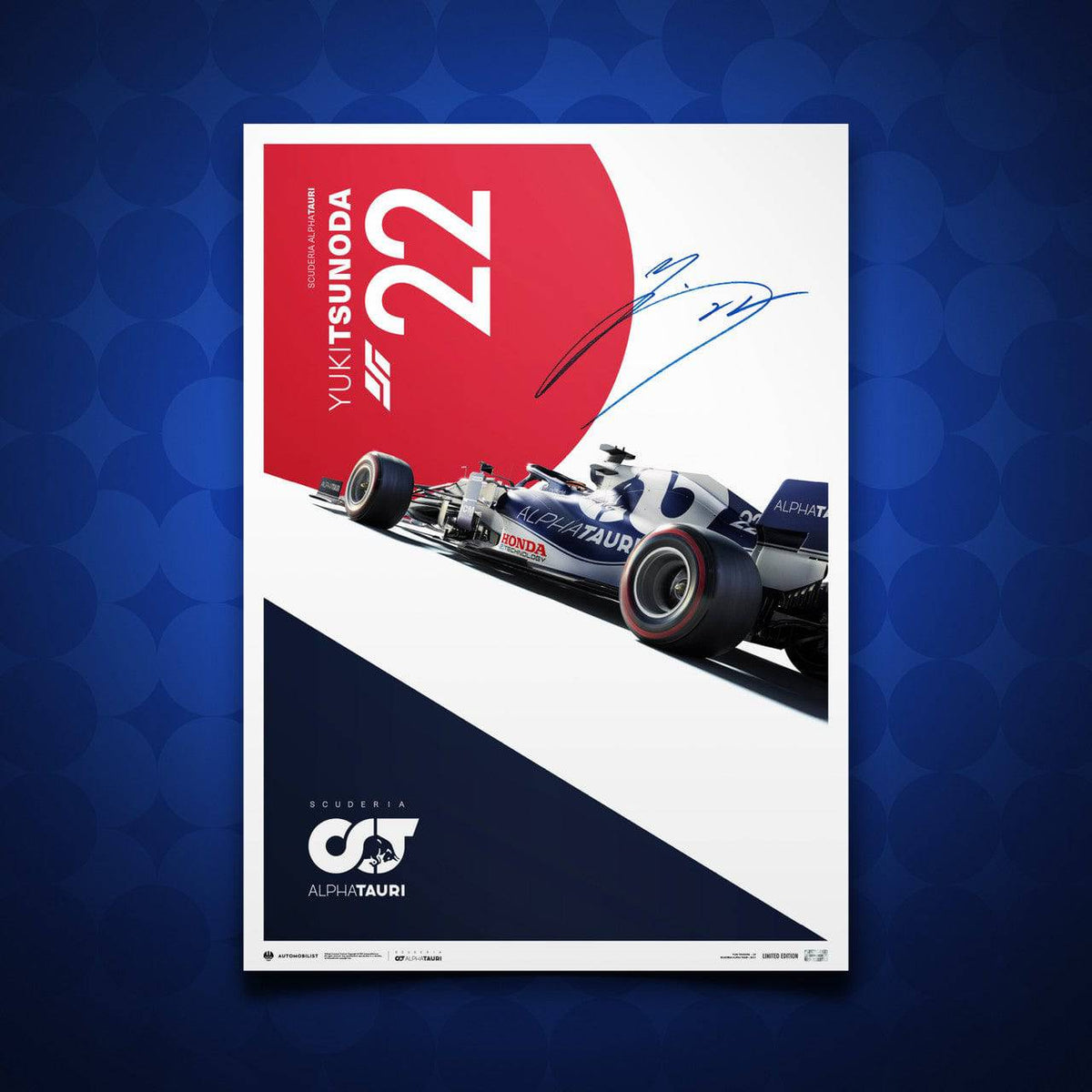 Signed F1® Posters