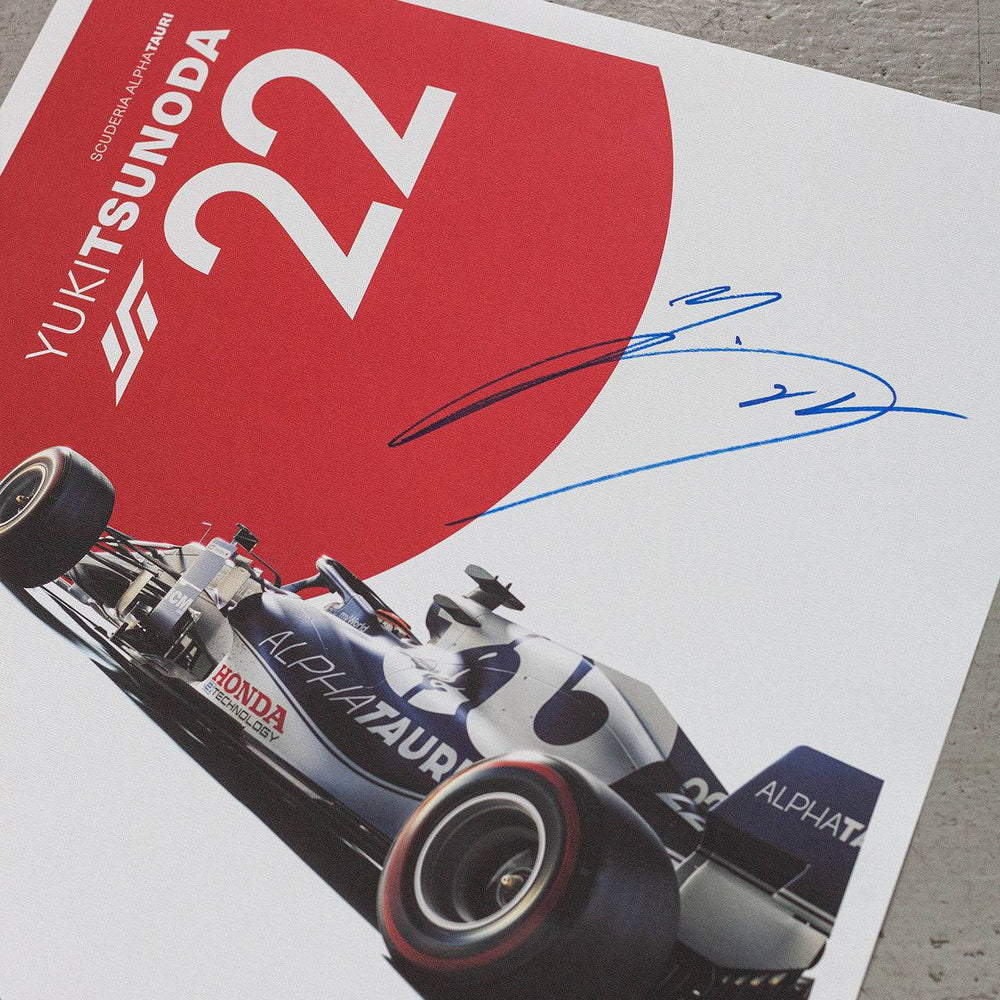 Signed F1® Posters