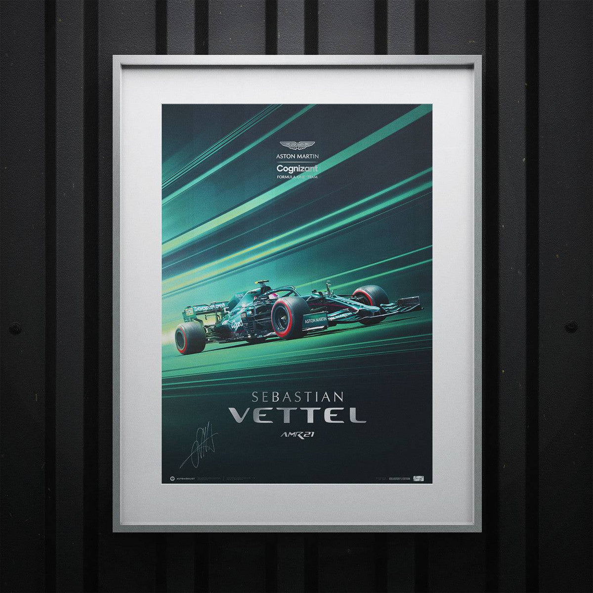 Signed by Sebastian Vettel - Aston Martin Cognizant Formula One™ Team ...