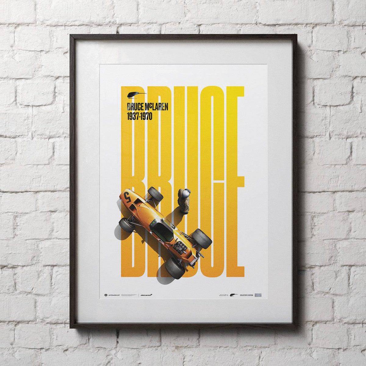 McLaren Bruce McLaren Special | 1968 Spa-Francorchamps Circuit Papaya ...