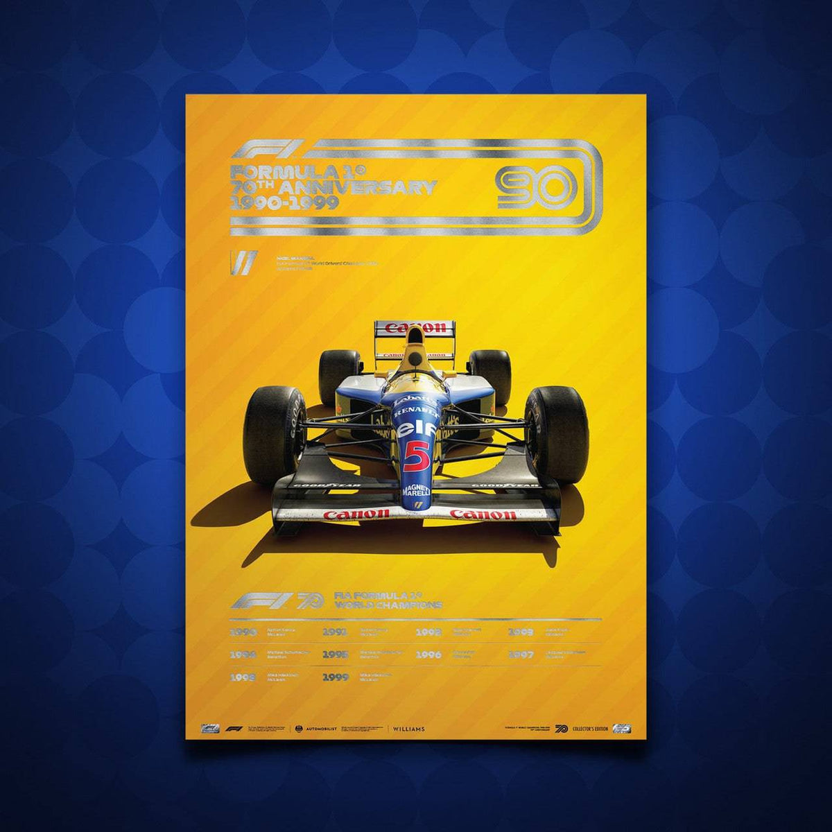 Formula 1® Decades | Williams 1990s | Collector's Edition | Unique ...