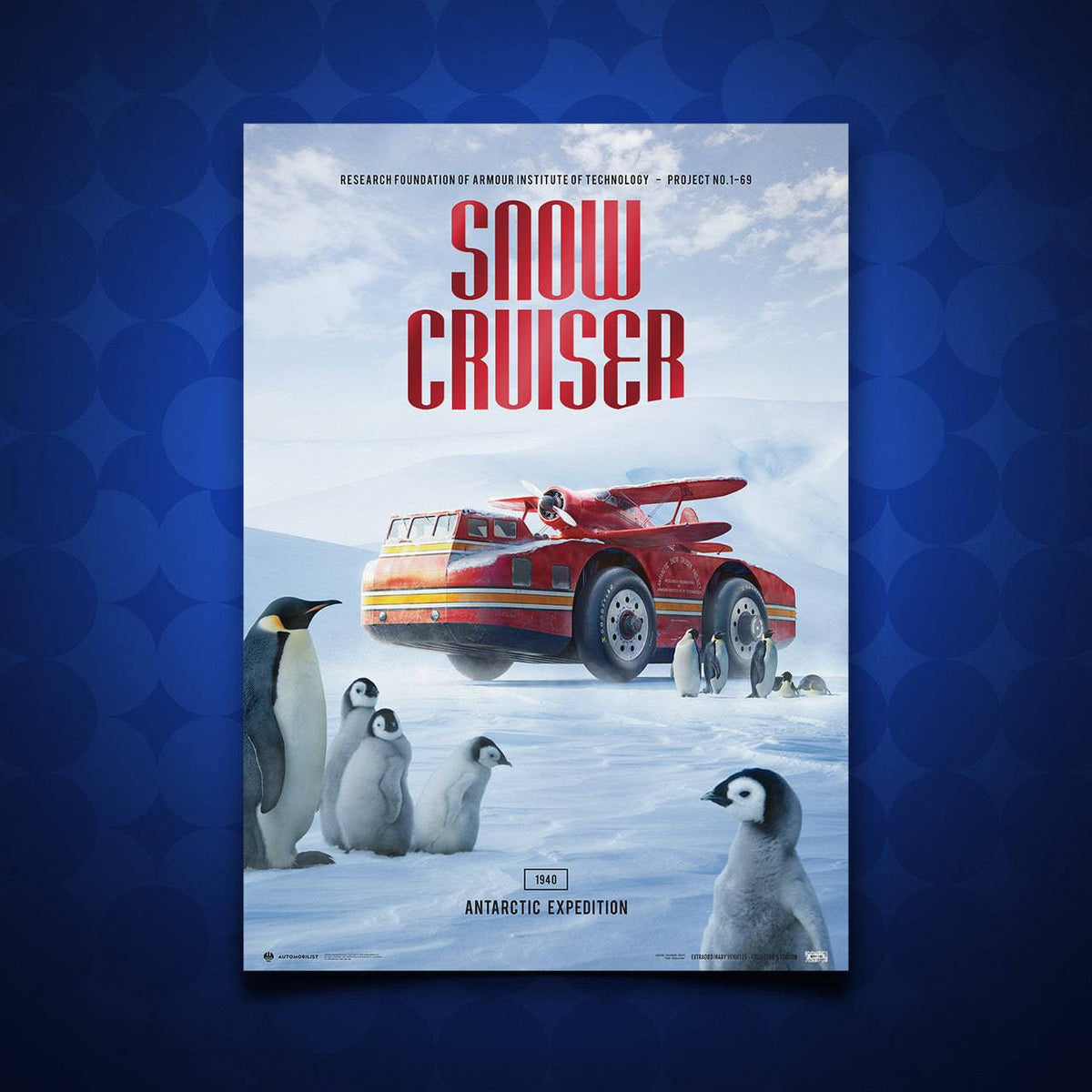 Antarctic Expedition | 1940 Snow Cruiser ‘The Penguin’ | Collector’s ...