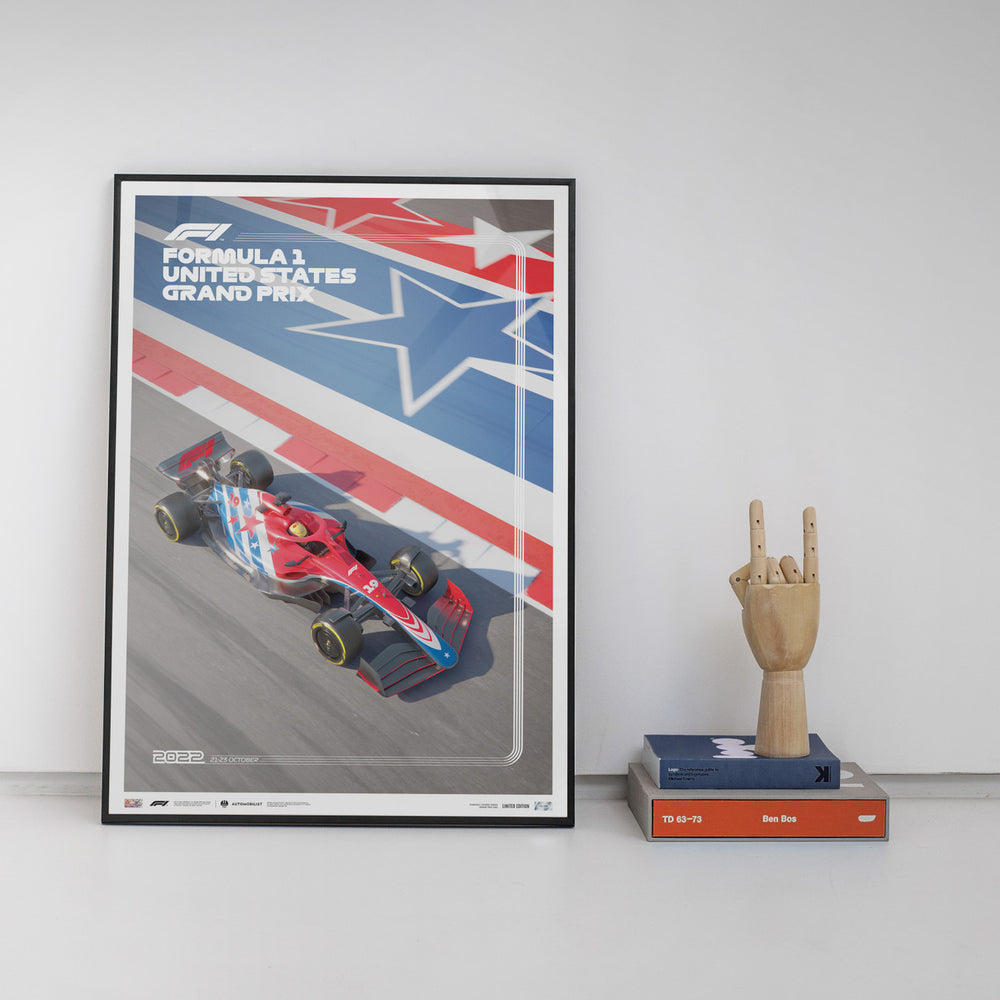 United States Grand Prix | 2022 Formula 1 | Grand Prix Poster ...