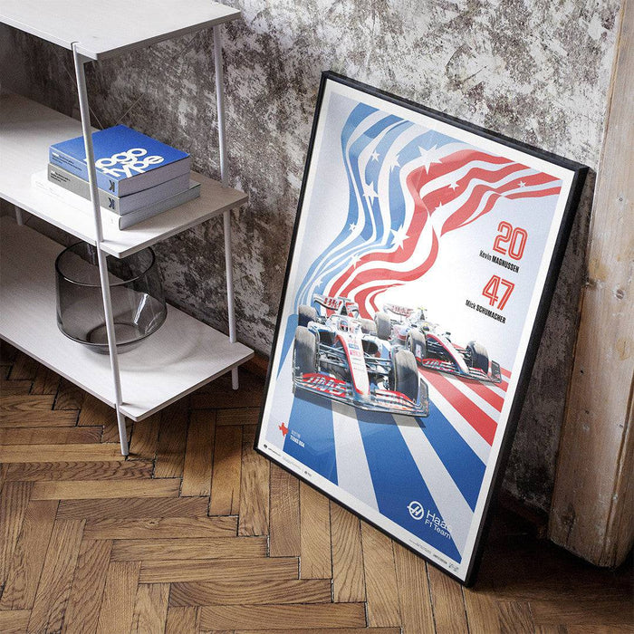 Haas F1 Team | 2022 United States Grand Prix | Haas Poster | Automobilist