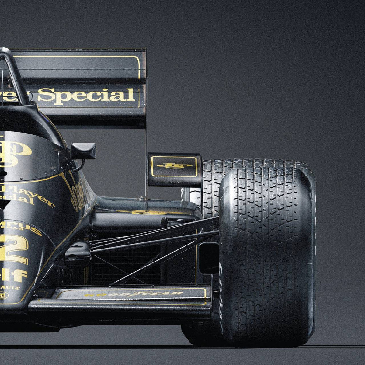 Ayrton Senna | 1985 The First Win Estoril | Lotus 97T Poster | Automobilist