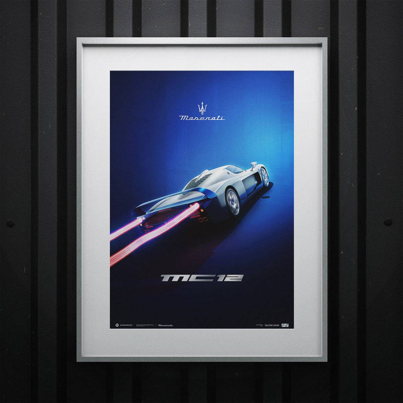 Maserati MC12 | 2004 Night Rider | Collector’s Edition Maserati Poster ...