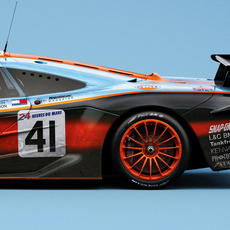 McLaren F1 GTR | Family | Collector's Edition | Unique Numbers Poster ...