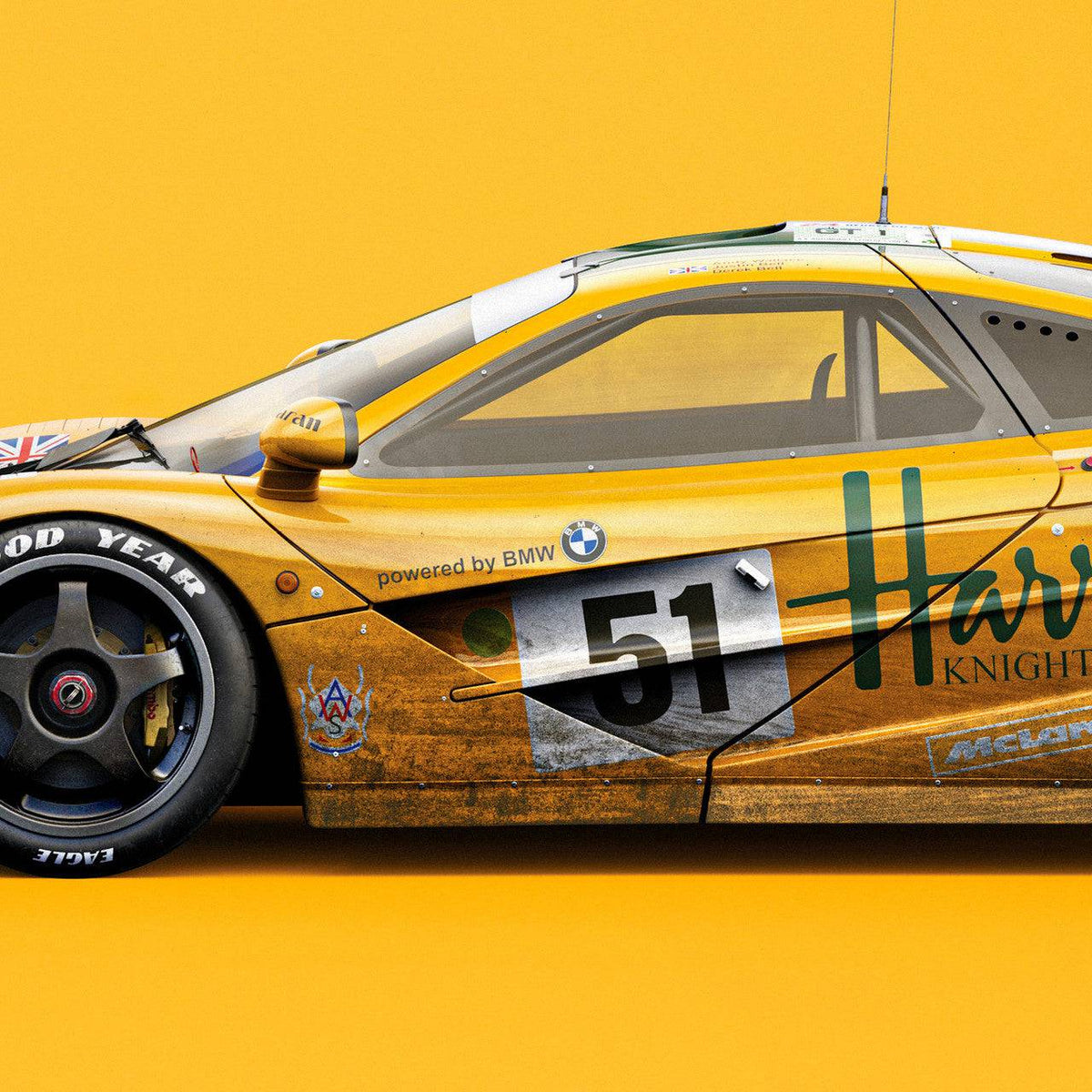 McLaren F1 GTR | Family | Collector's Edition Poster | Automobilist