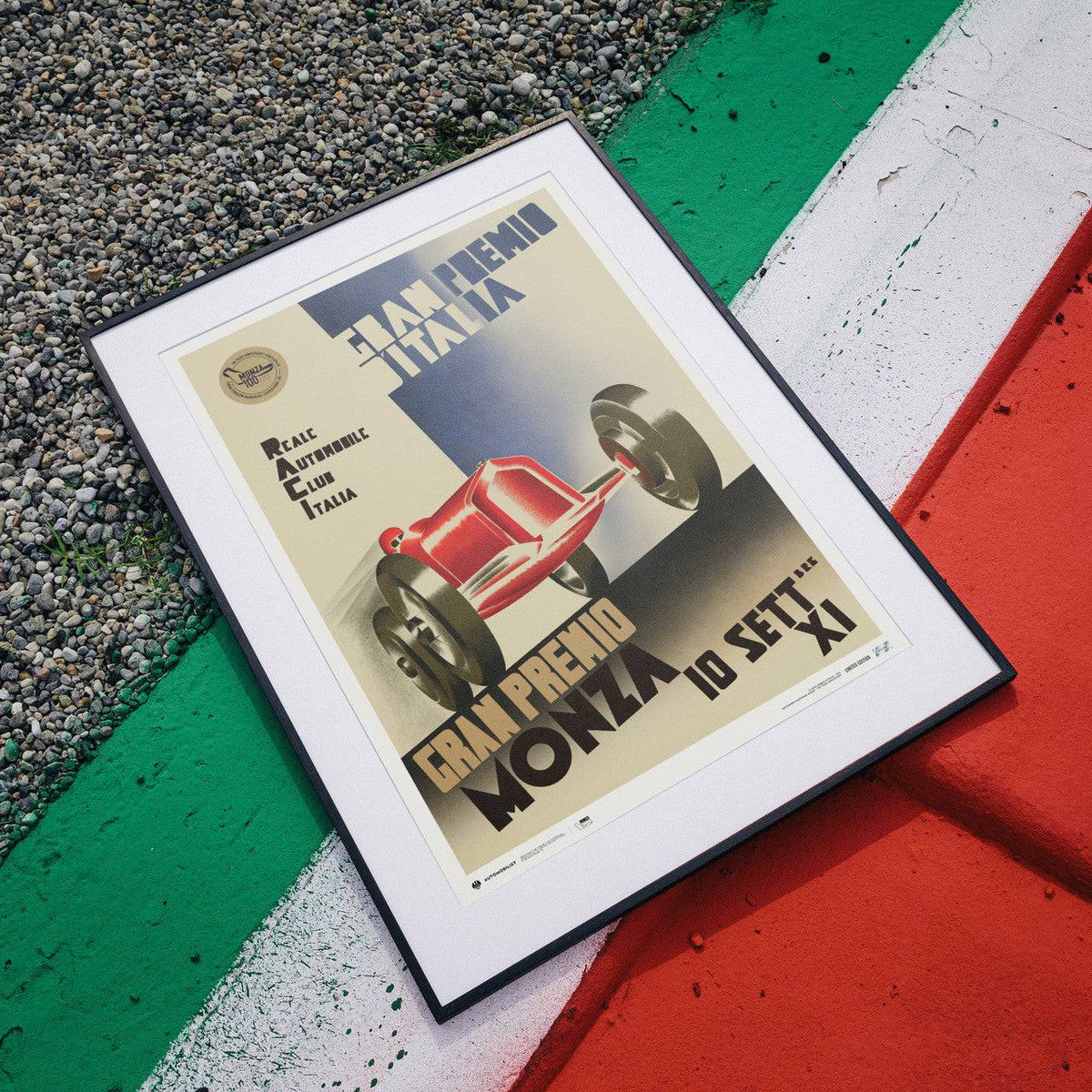 Monza Circuit | 1933 100 Years Anniversary | Monza Poster | Automobilist
