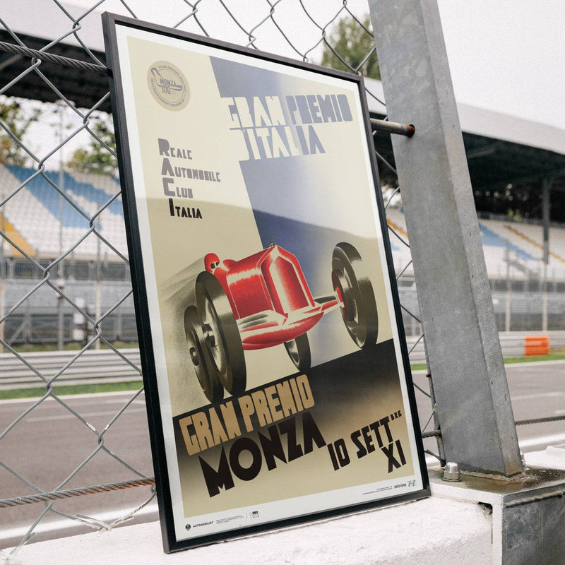 Monza Circuit | 1933 100 Years Anniversary | Monza Poster | Automobilist