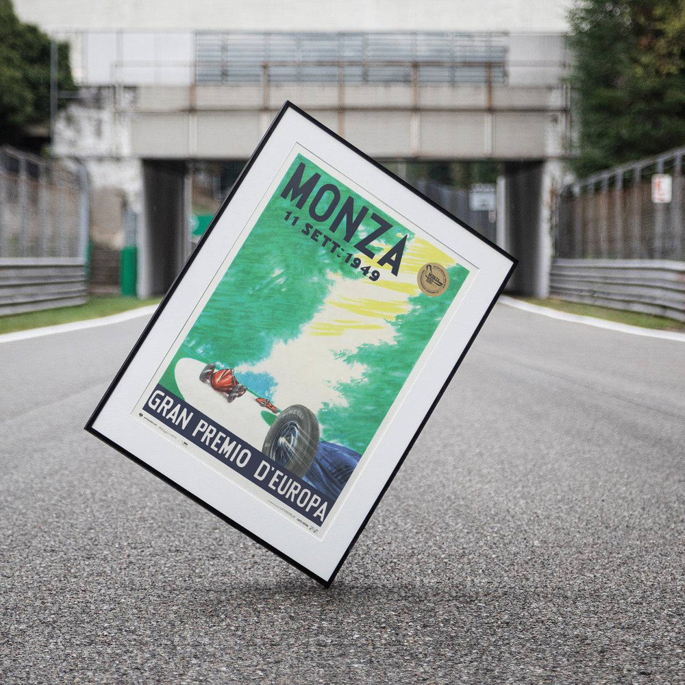 Monza Circuit | 1949 100 Years Anniversary | Monza Poster | Automobilist