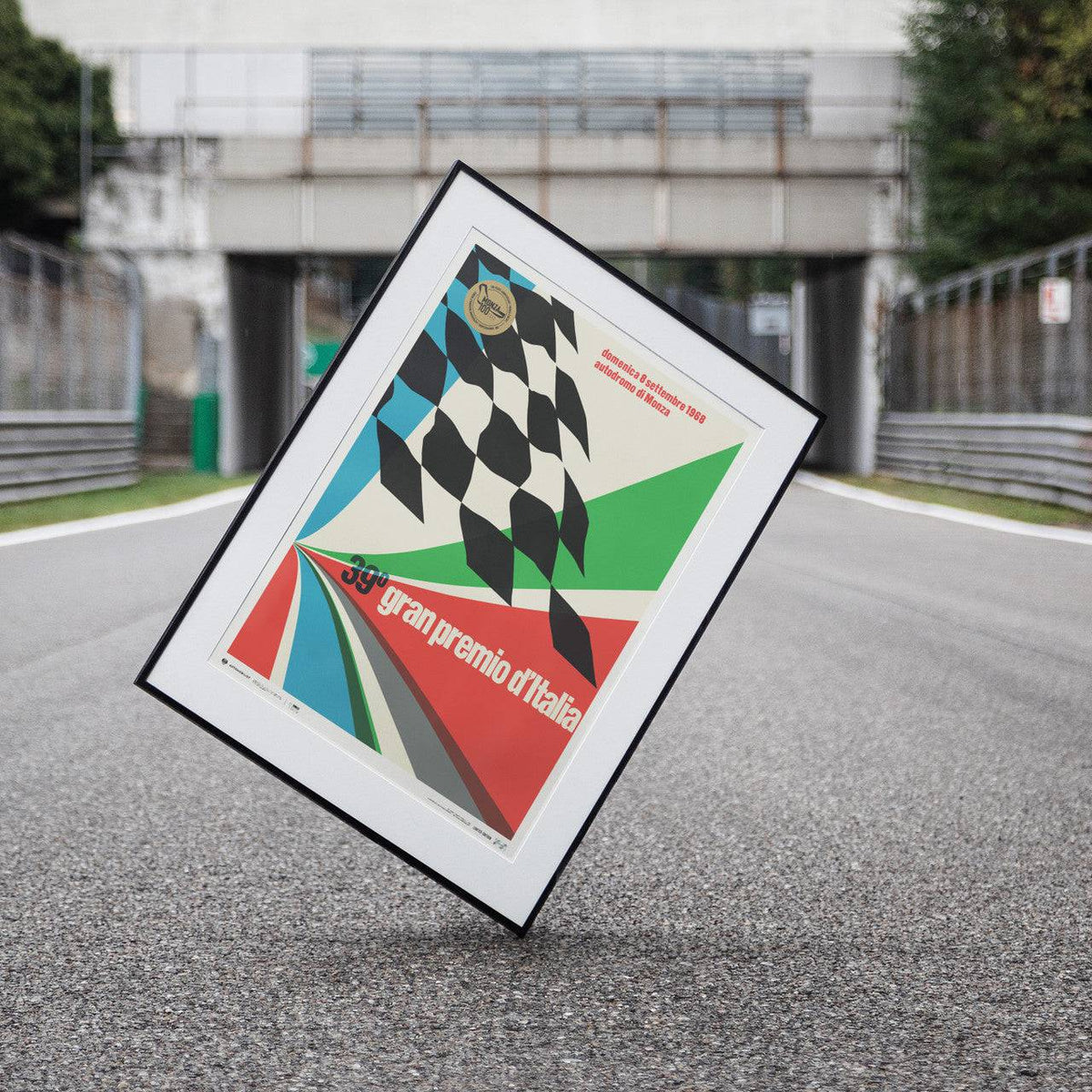 Monza Circuit | 1968 100 Years Anniversary | Monza Poster | Automobilist