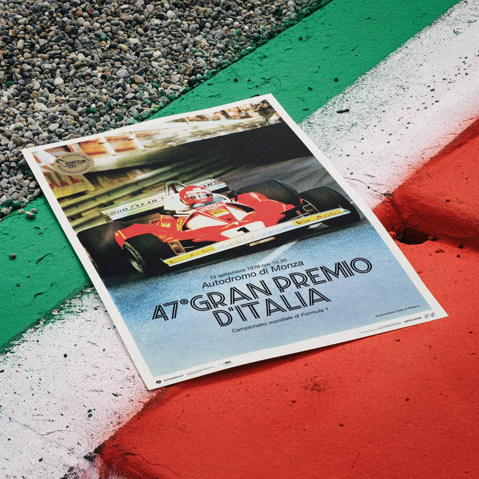 Monza Circuit | 1976 100 Years Anniversary | Monza Poster | Automobilist