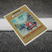 Monza Circuit | 1981 100 Years Anniversary | Monza Poster | Automobilist