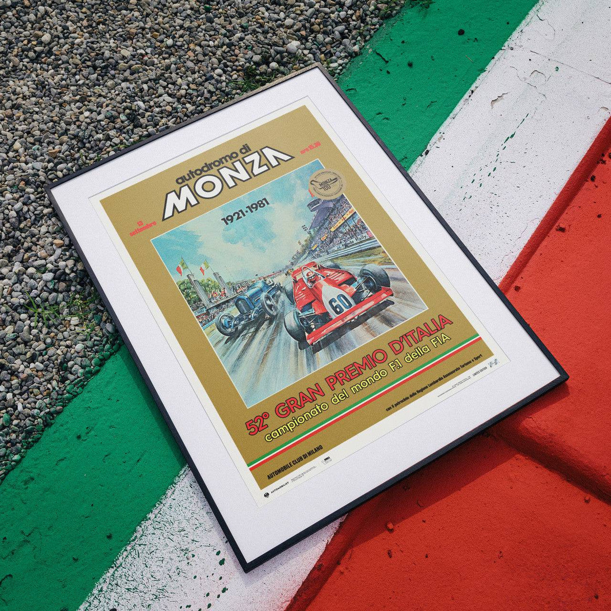 Monza Circuit | 1981 100 Years Anniversary | Monza Poster | Automobilist