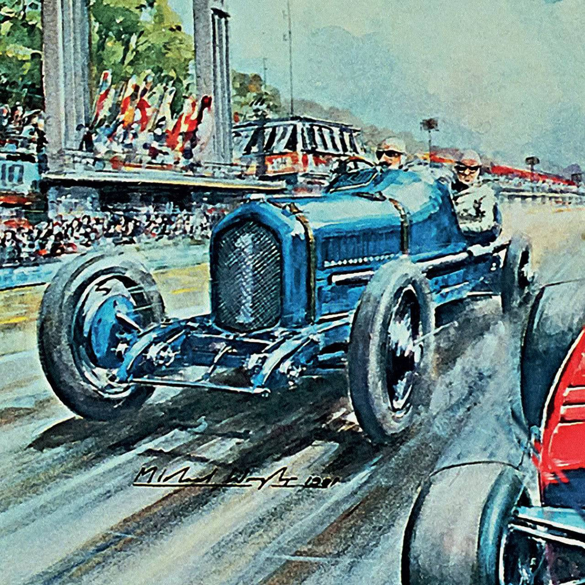 Monza Circuit | 1981 100 Years Anniversary | Monza Poster | Automobilist