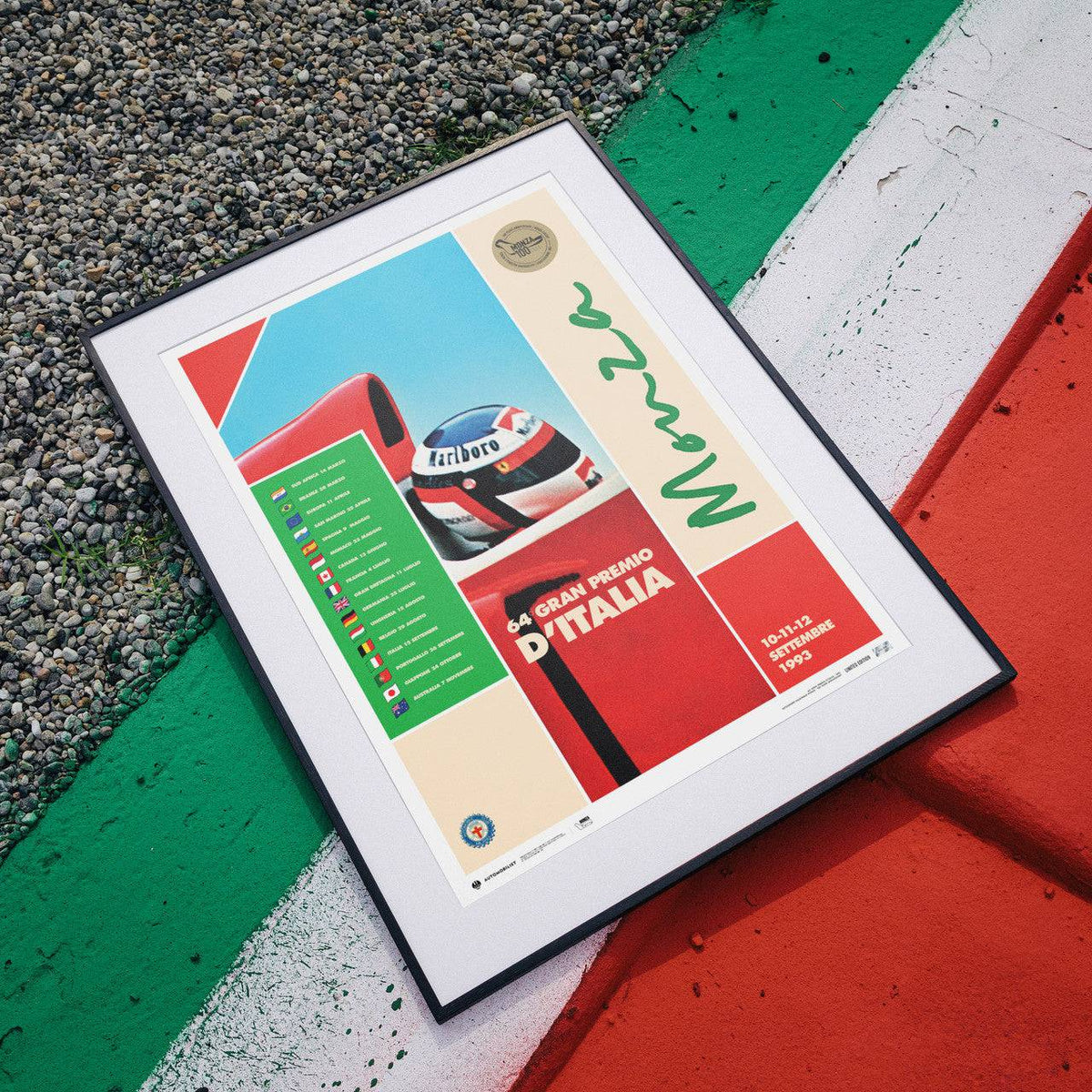 Monza Circuit | 1993 100 Years Anniversary | Monza Poster | Automobilist