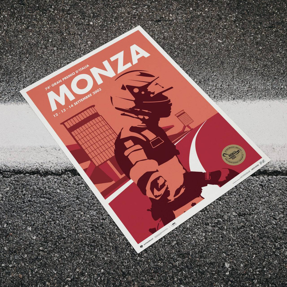 Monza Circuit | 2003 100 Years Anniversary | Monza Poster | Automobilist