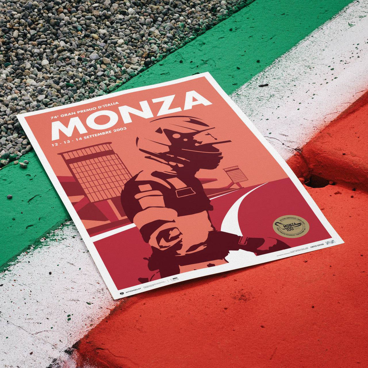 Monza Circuit | 2003 100 Years Anniversary | Monza Poster | Automobilist