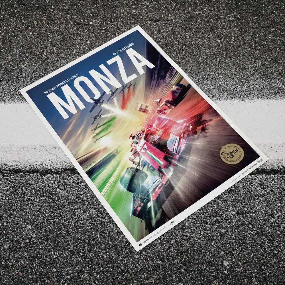 Monza Circuit | 2019 100 Years Anniversary | Monza Poster | Automobilist