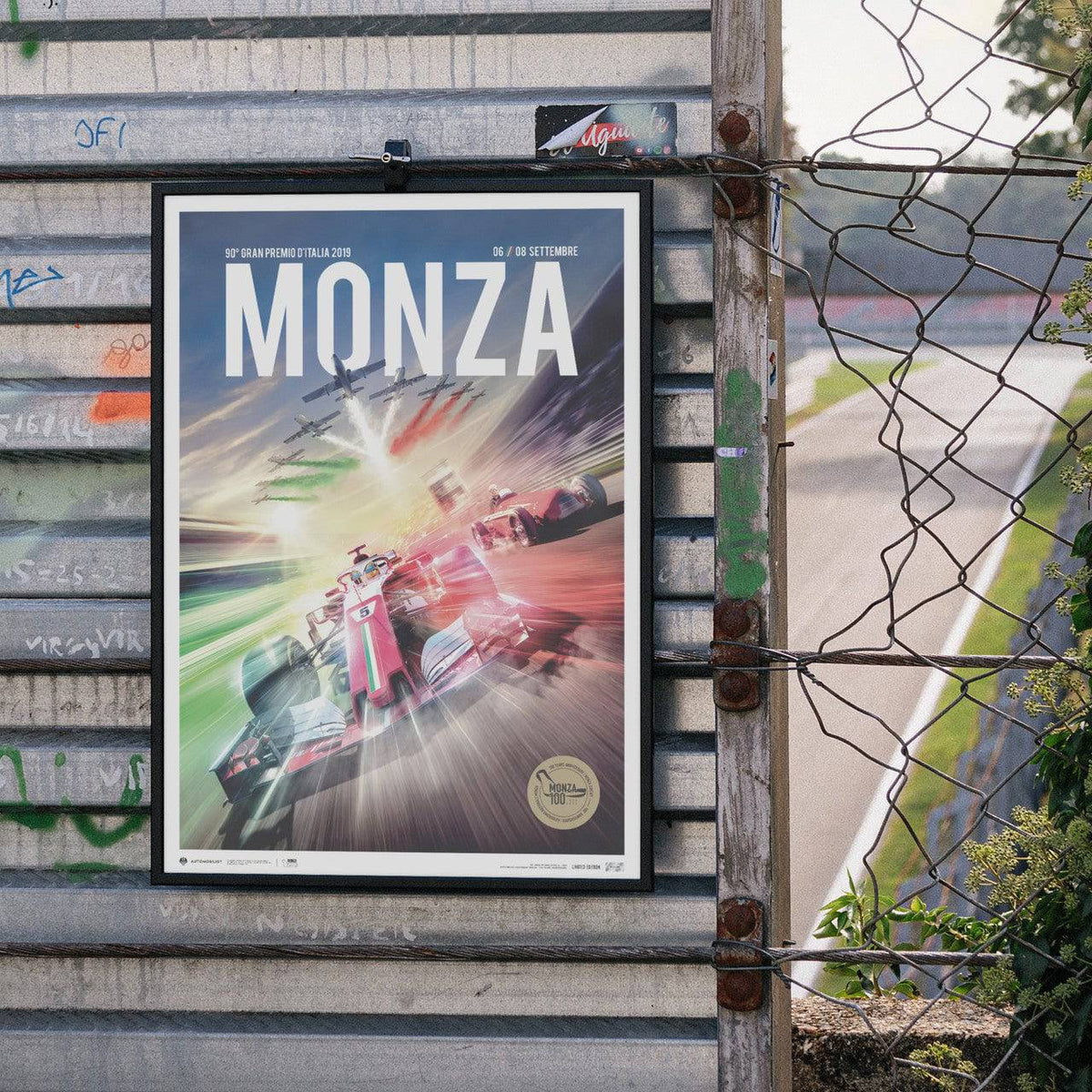 Monza Circuit | 2019 100 Years Anniversary | Monza Poster | Automobilist