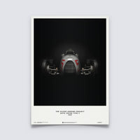 Auto Union Type C | 1937 Silver | Auto Union Poster | Automobilist