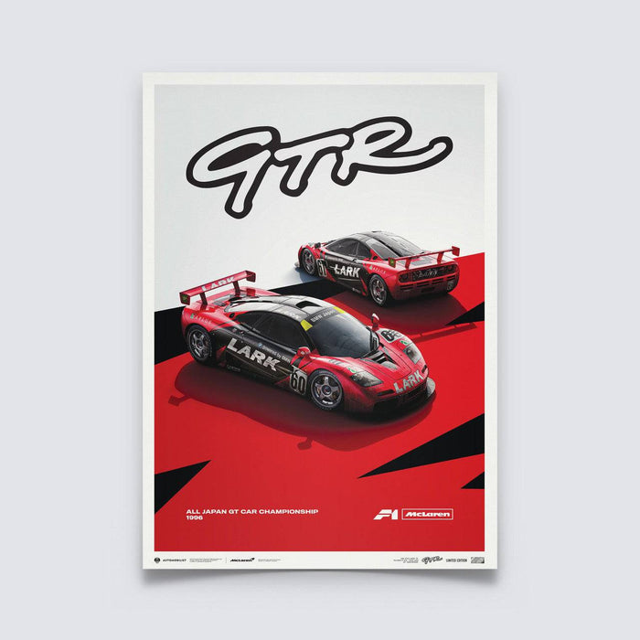 McLaren F1 GTR | 1996 Team LARK | McLaren Poster | Automobilist
