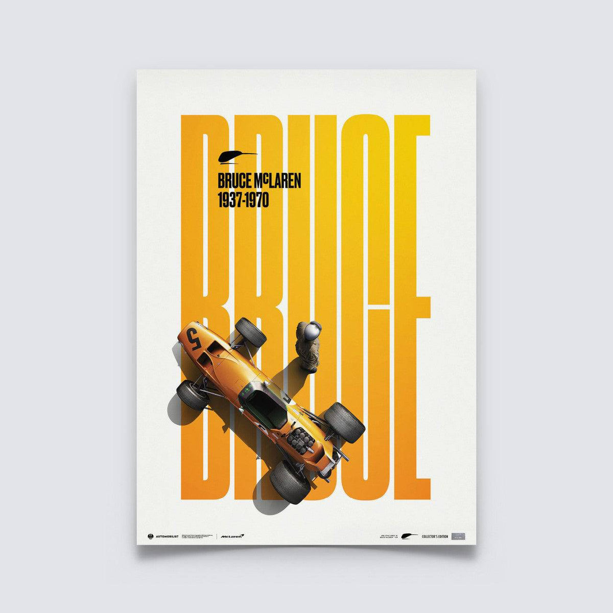 McLaren Bruce McLaren Special | 1968 Spa-Francorchamps Circuit Papaya ...