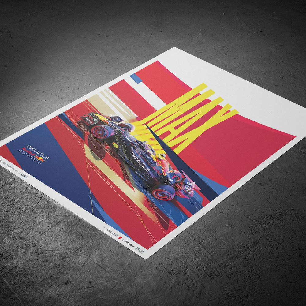 Max Verstappen | 2022 Oracle Red Bull Racing | Red Bull Poster ...
