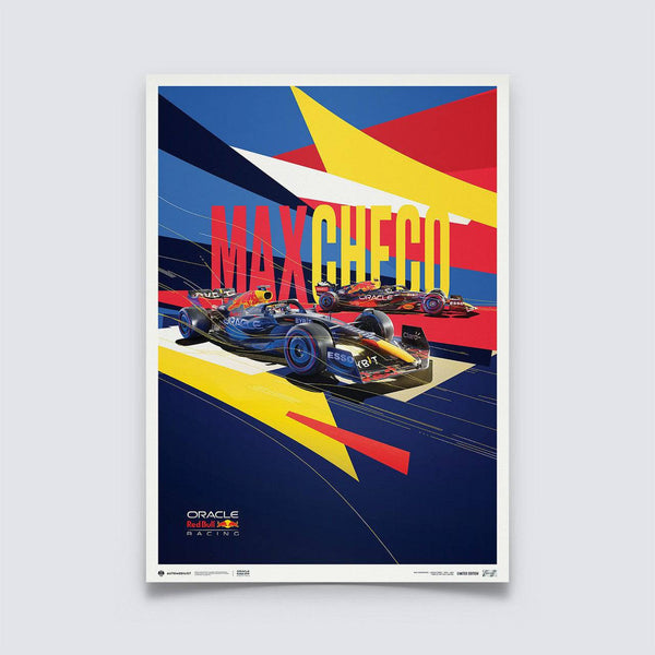Oracle Red Bull Racing Team | 2022 | Red Bull Poster | Automobilist