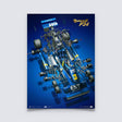 Tyrrell P34 | The Joy of Six Wheels | Collector's Edition Poster ...