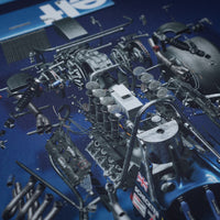 Tyrrell P34 | The Joy of Six Wheels | Collector's Edition Poster ...