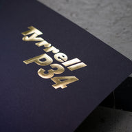 Tyrrell P34 | The Joy of Six Wheels | Collector's Edition Poster ...