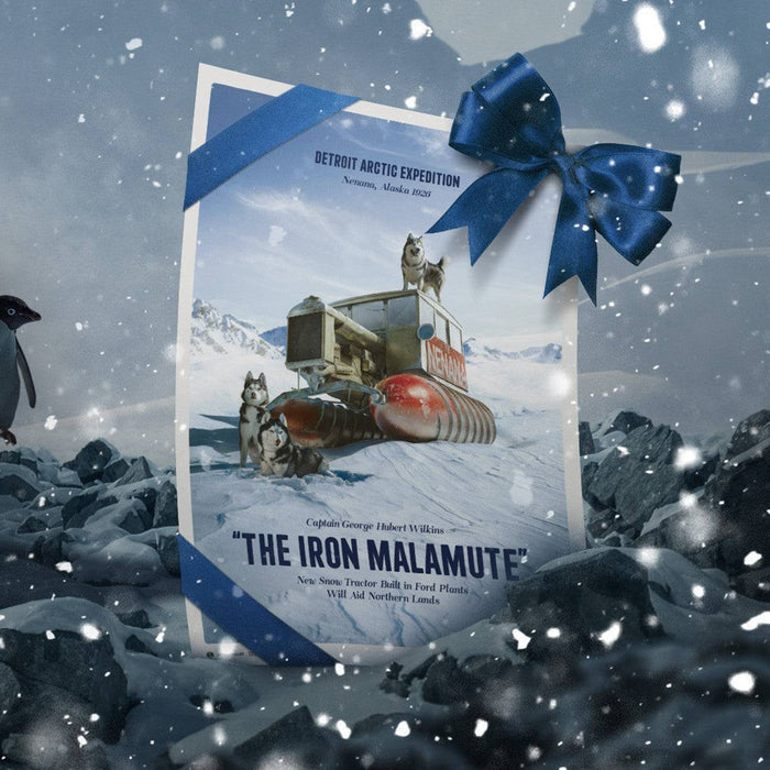 Antarctic Expedition - Morris Mini-Trac - 1965