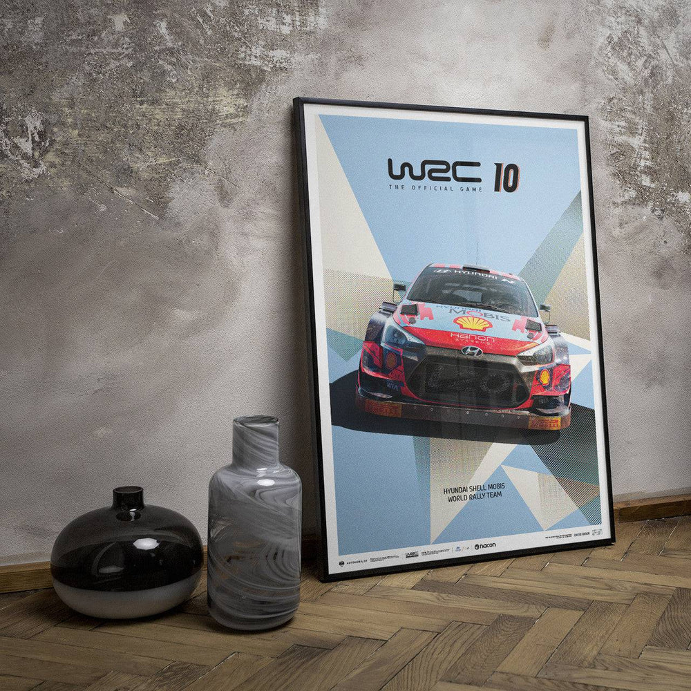 WRC 10 Hyundai | The Official Game Cover | WRC Poster | Automobilist