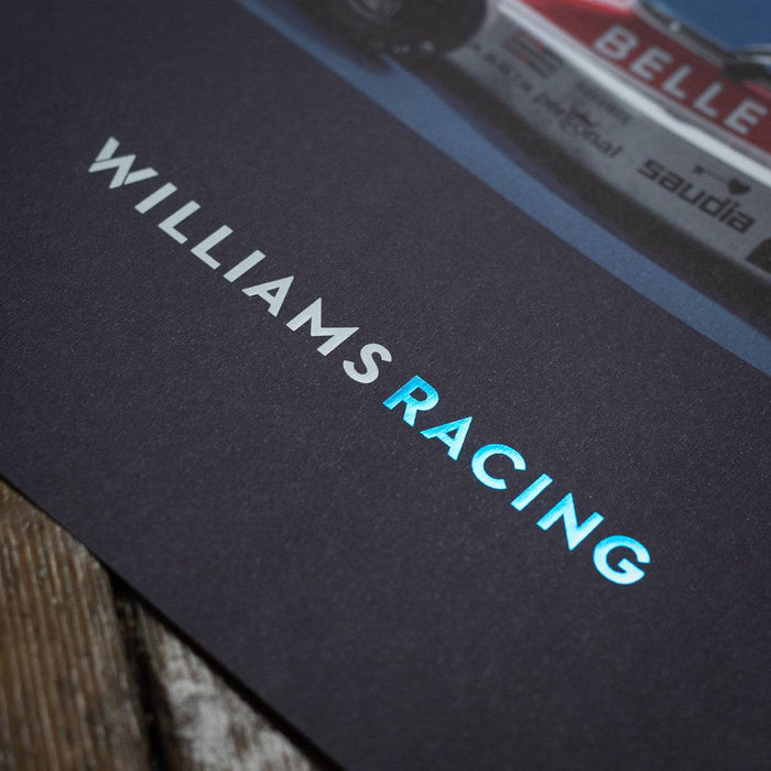 Williams Racing | 750 Grands Prix | Collector’s Edition Williams Poster ...